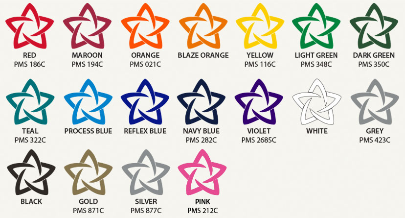 Starline - Standard Ink Colors